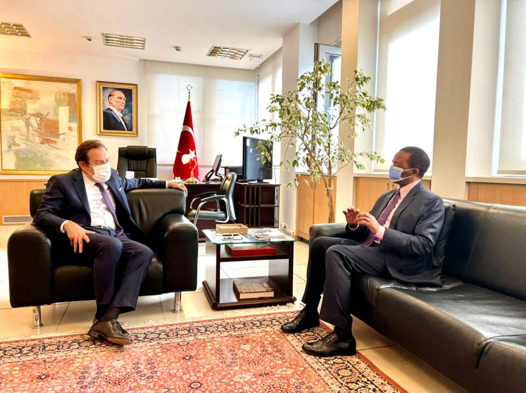 H.E AMB. LT. GEN. YACOUB MOHAMED HAS PRESENTED COPY OF HIS LETTERS OF ...