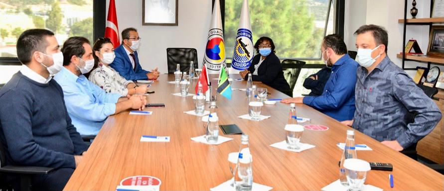 AMBASSADOR PROF. KIONDO PAID A COURTESY VISIT TO THE CITY OF BODRUM ...