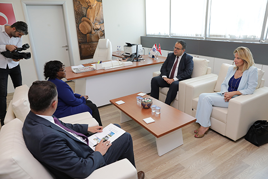 Tanzanya Büyükelçisi Prof. Elizabeth Kiango Kiondo, Antalya Büyükşehir ...